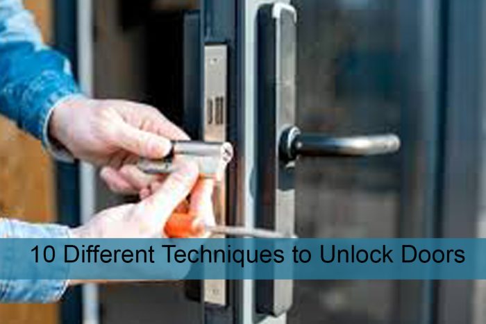 10 Different Techniques to Unlock Doors - Absolute Locksmith